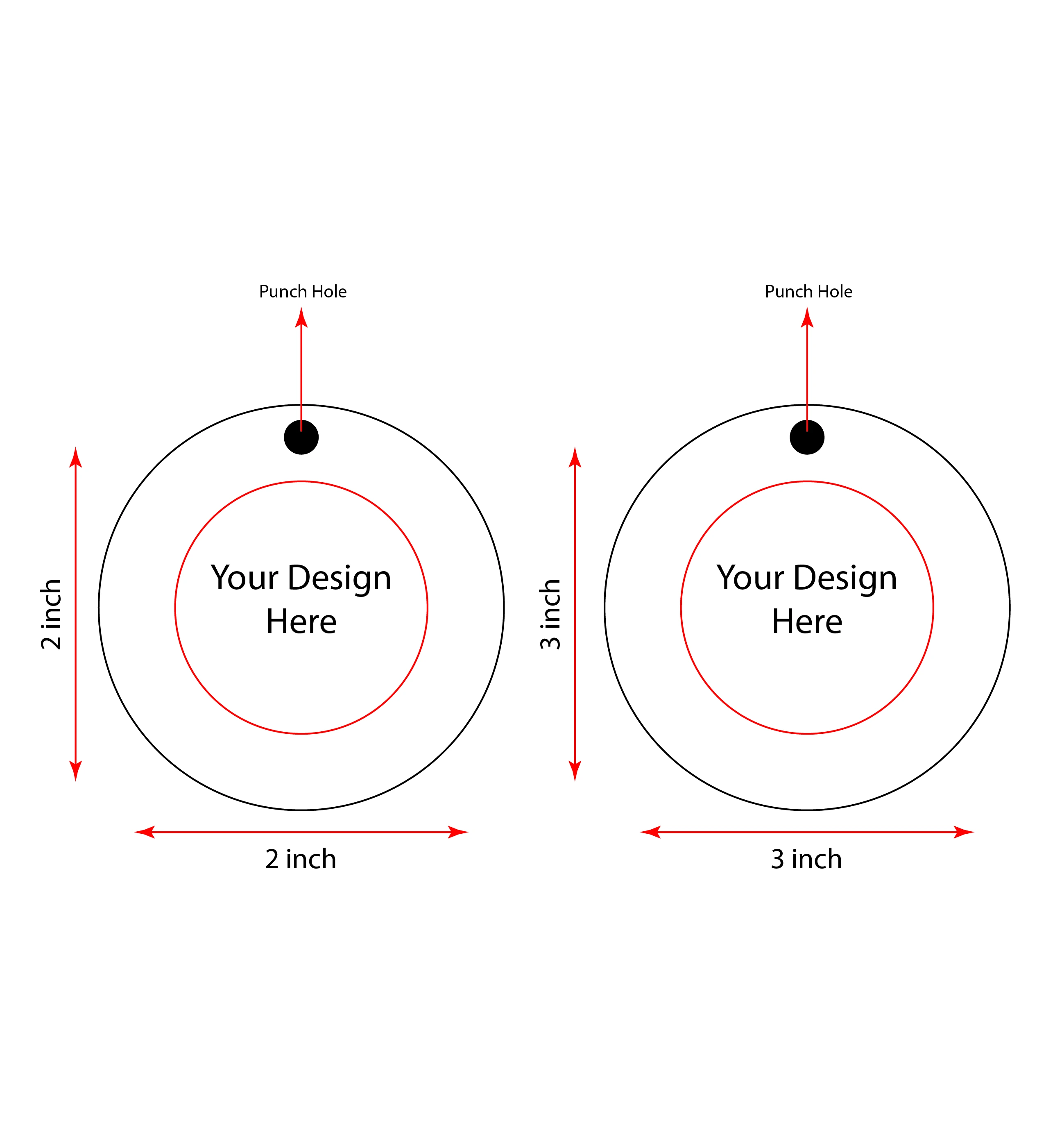 Custom Circle Hang Tags | Design Yours Today!