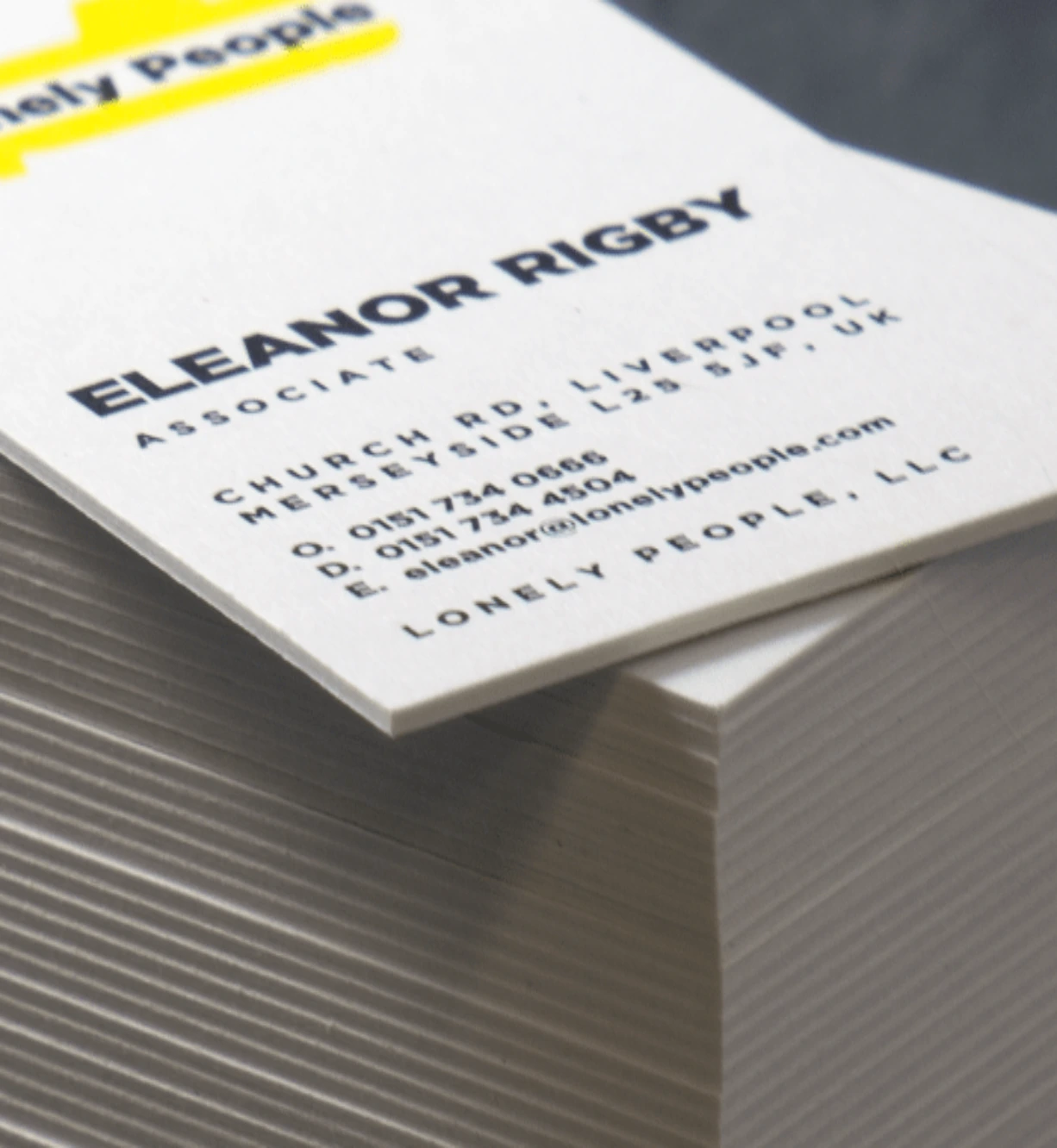 Exceptional Ultra Thick Business Cards - Standard Size & Quality